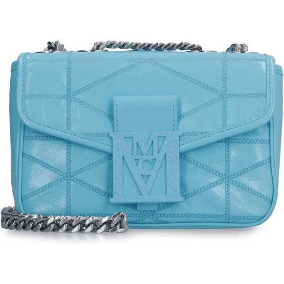 MCM | Bags | Mcm Blue Pouch Bag | Poshmark